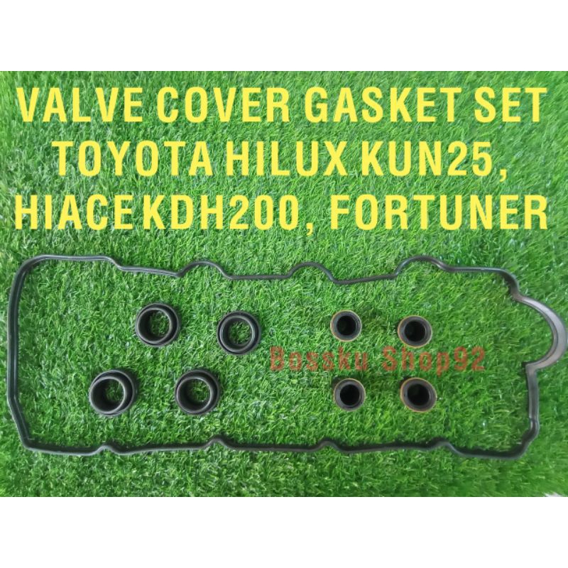 VALVE COVER GASKET TOYOTA HILUX 2.5 KUN25, HIACE KDH200, FORTUNER 1KD, 2KD-FTV | Shopee Malaysia