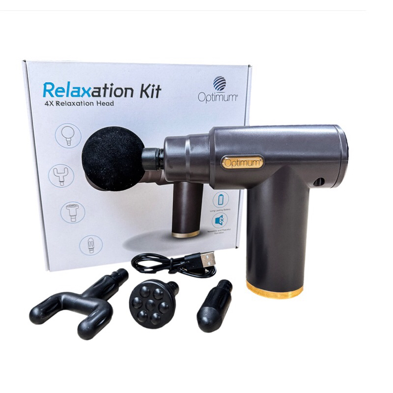 Optimum Relaxation Kit (Massage gun) | Shopee Malaysia