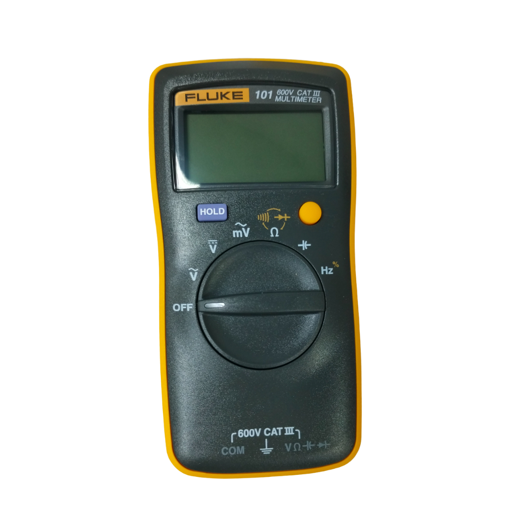 Fluke 101 Digital Multimeter, CAT III 600V Safety Rated,Fluke 101 ...