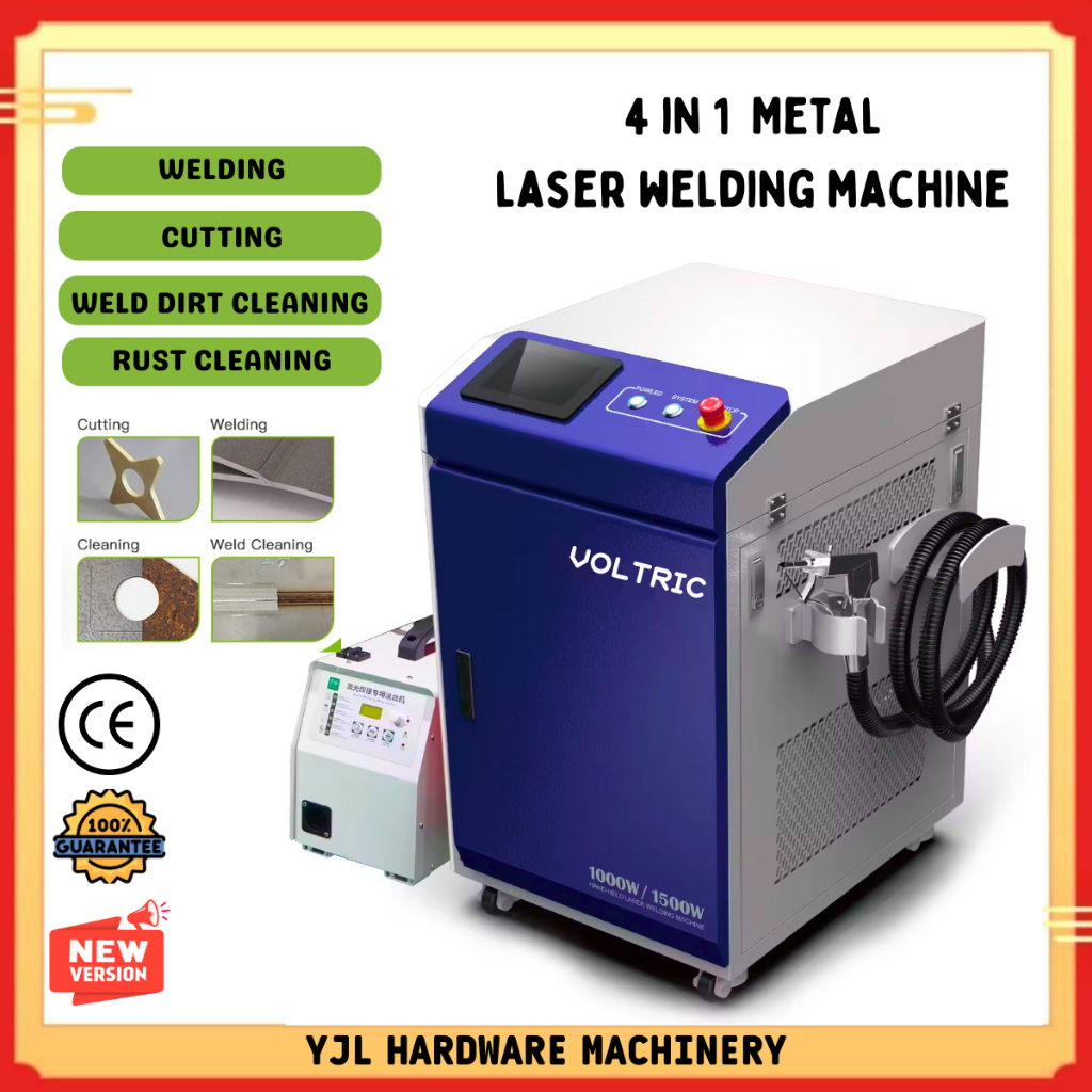 1500W / 2000W / 3000W 4 in 1 Laser Metal Welding Machine Metal Cutting ...