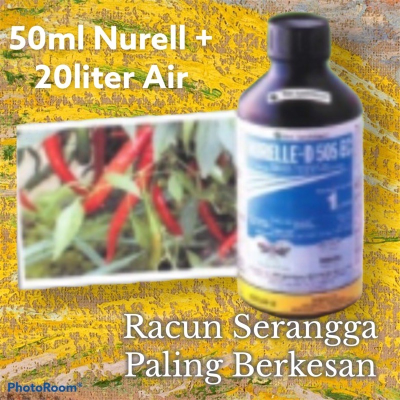 1lit./Racun Serangga Nurell 505 / Racun Serangga / Racun Ulat ...