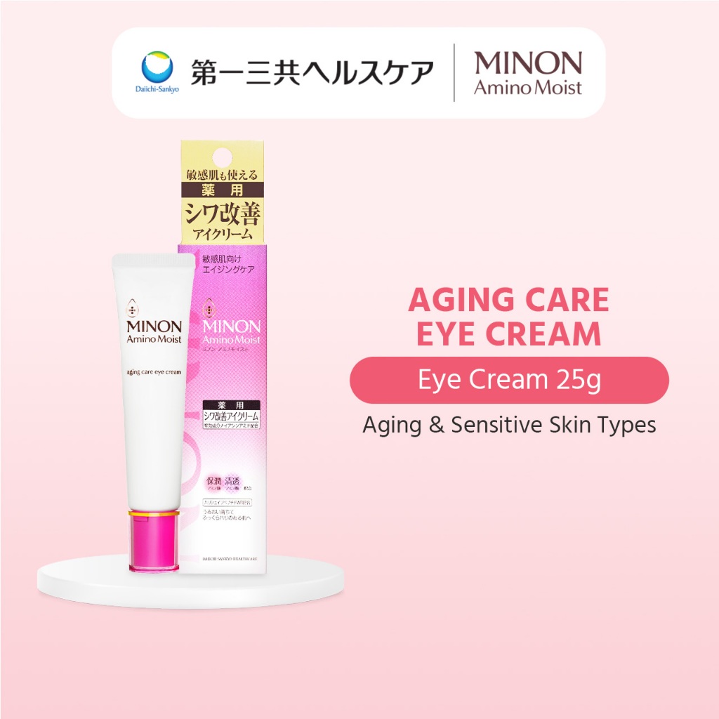 MINON Amino Moist Aging Care Eye Cream 25g | Shopee Malaysia