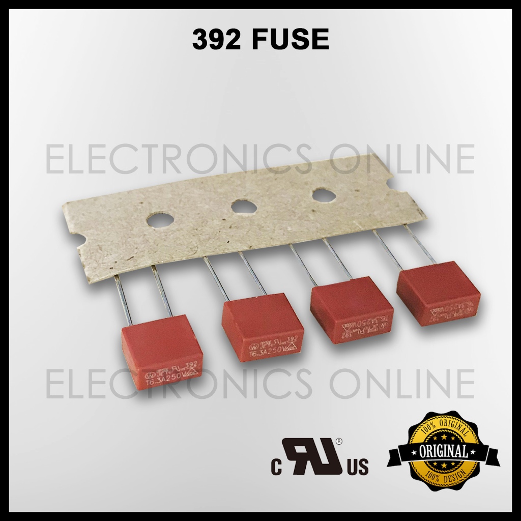 10PCS/LOT 392 Square Fuse 250V Round Fuse T1A T2A T3.15A T4A T6.3A T10A ...