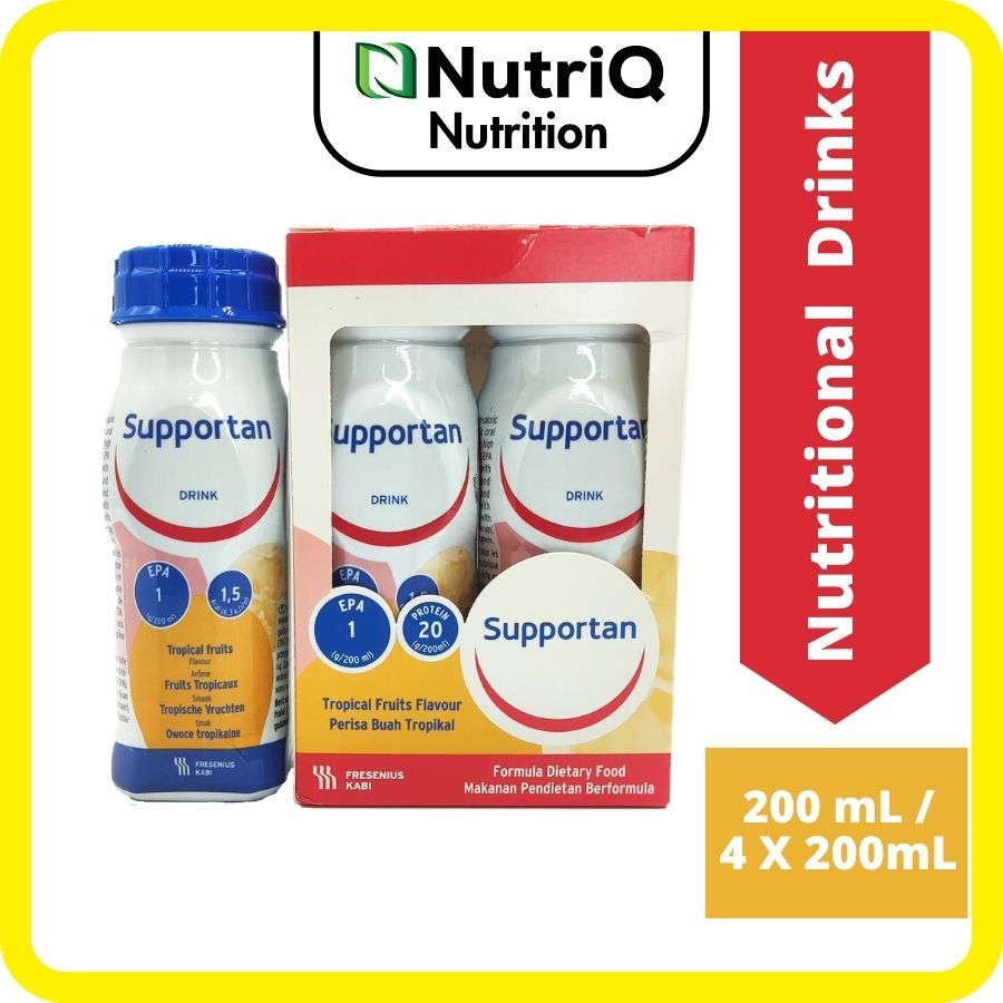 Supportan Nutritional Drink Tropical Fruits Cappuccino Pineapple ...