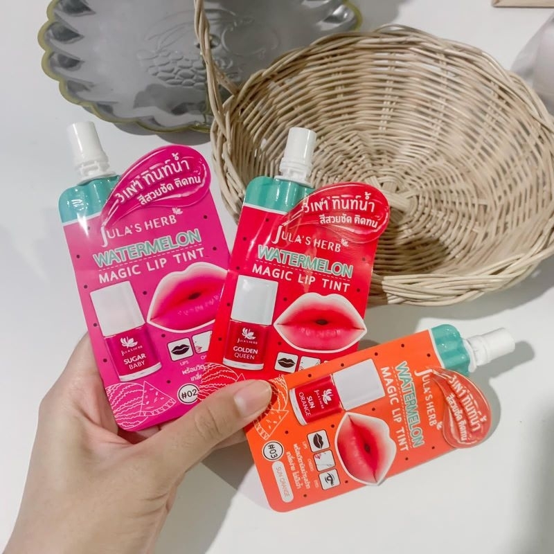 Watermelon Magic Lip Tint Cosmetics Thailand original 100% boleh ...