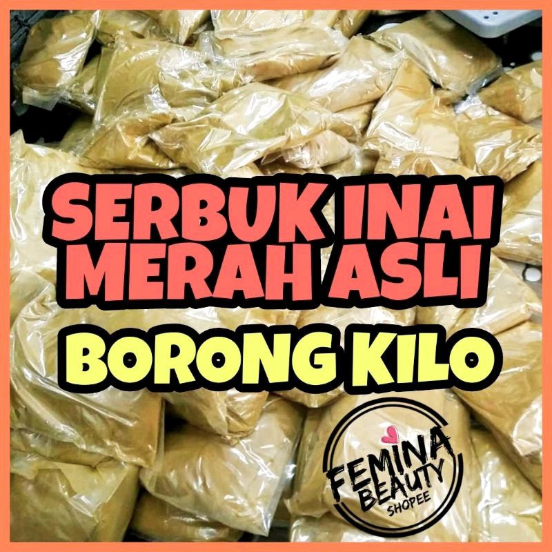 Serbuk Inai Daun Merah Asli Borong Kilo Henna Powder | Shopee Malaysia