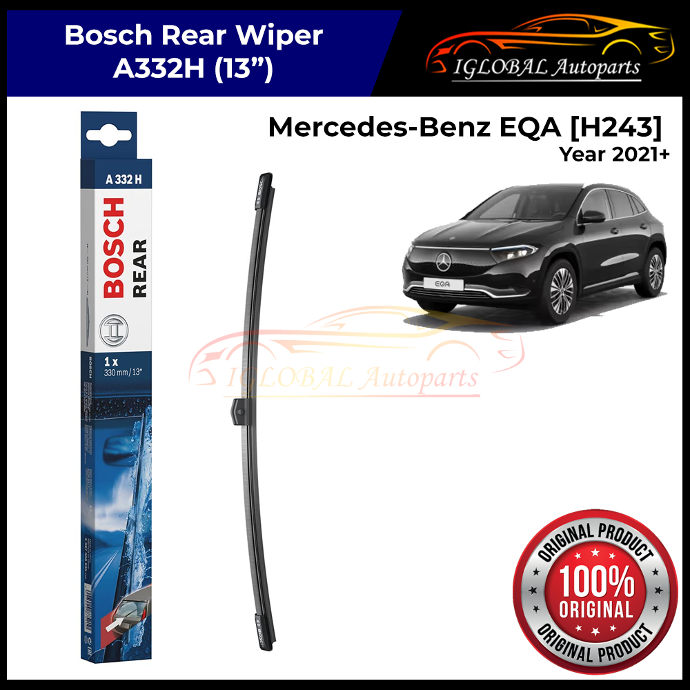 [Rear Wiper] Mercedes-Benz EQA [H243] Year 2021+ Bosch A332H Wiper ...