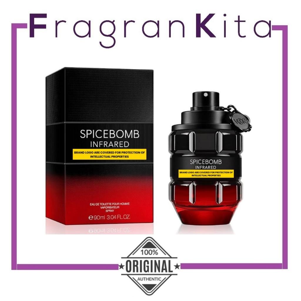 V&R Spicebomb Infrared 90 ml EDT | Shopee Malaysia