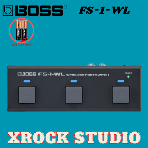 Boss FS-1-WL Bluetooth Wireless Footswitch with USB and TRS (FS1WL ...