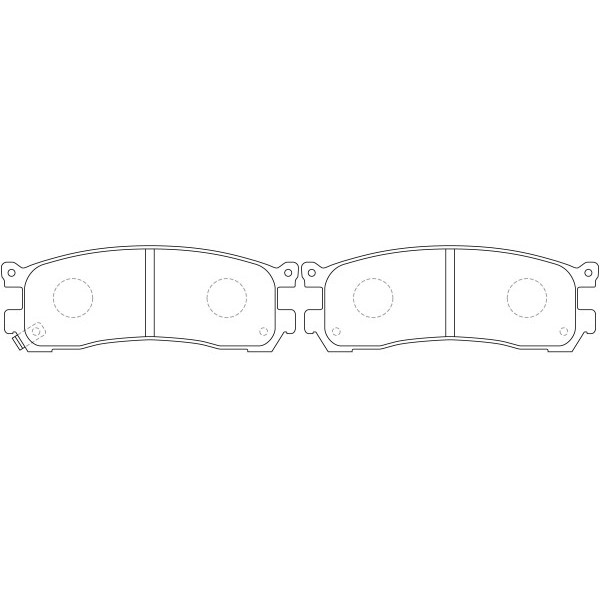 MAZDA 929 REAR BRAKE PAD FBK | Shopee Malaysia