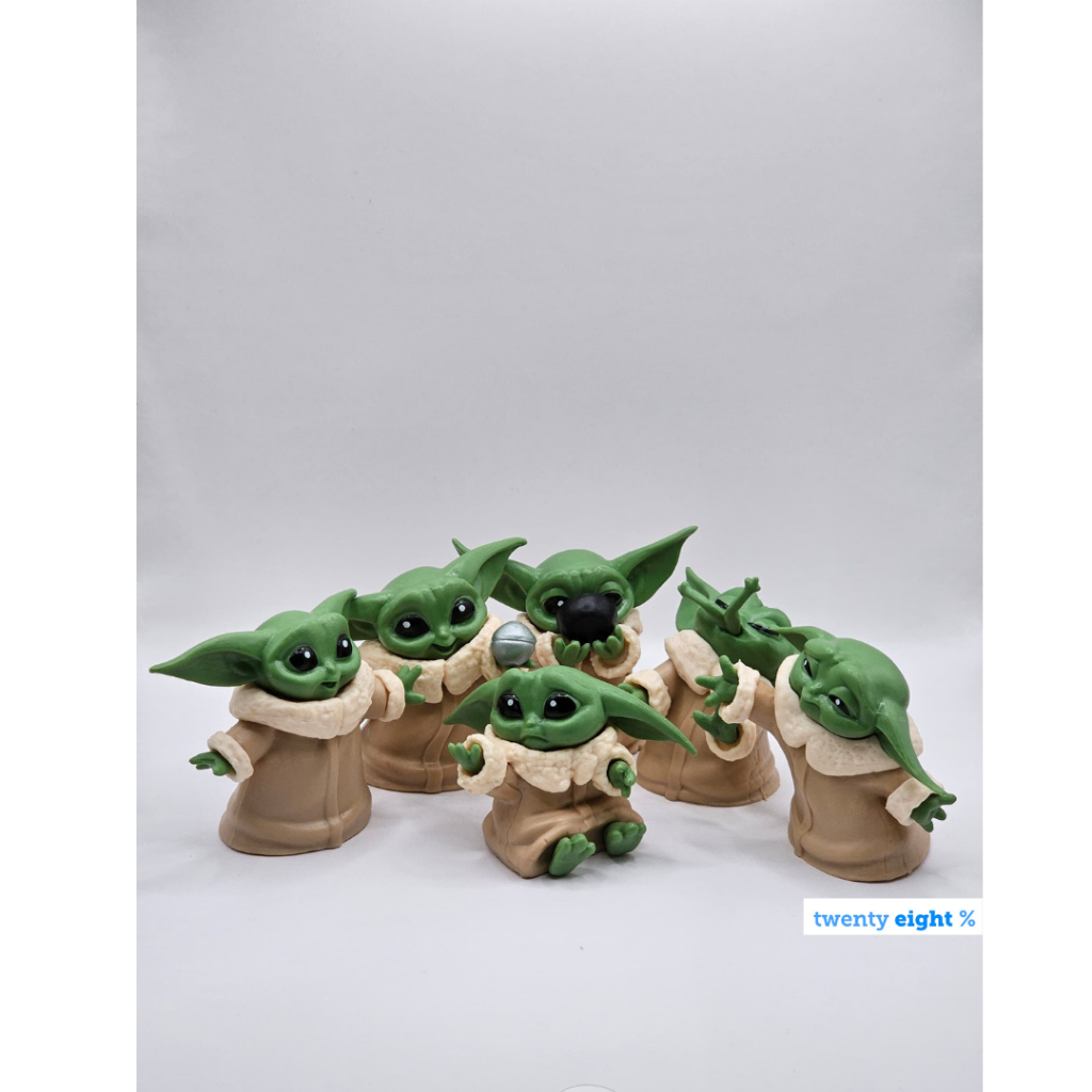 READY STOCK! Baby Yoda, Star Wars Mystery Box, 6cm 3D Character. Blind ...