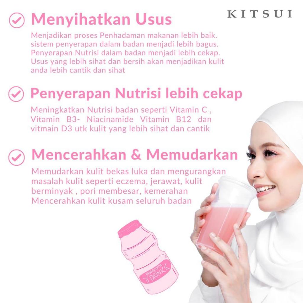 KITSUI Whitie Snow ProBiotic + PreBiotic + Vitamin C (17's x 15g ...