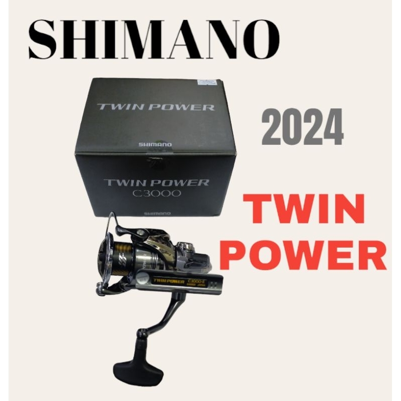 2024 SHIMANO TWIN POWER SPINNING FISHING REEL | Shopee Malaysia