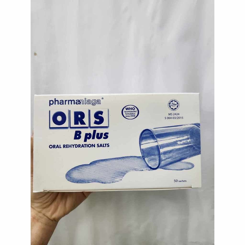 Pharmaniaga Oral Rehydration Salts (ORS B PLUS) 50'S/BOX | Shopee Malaysia