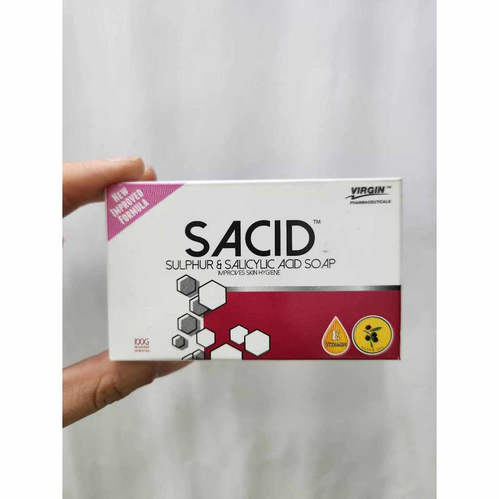 Virgin Soap Bar 100g ( Sacid medicated soap ) Sabun | Shopee Malaysia