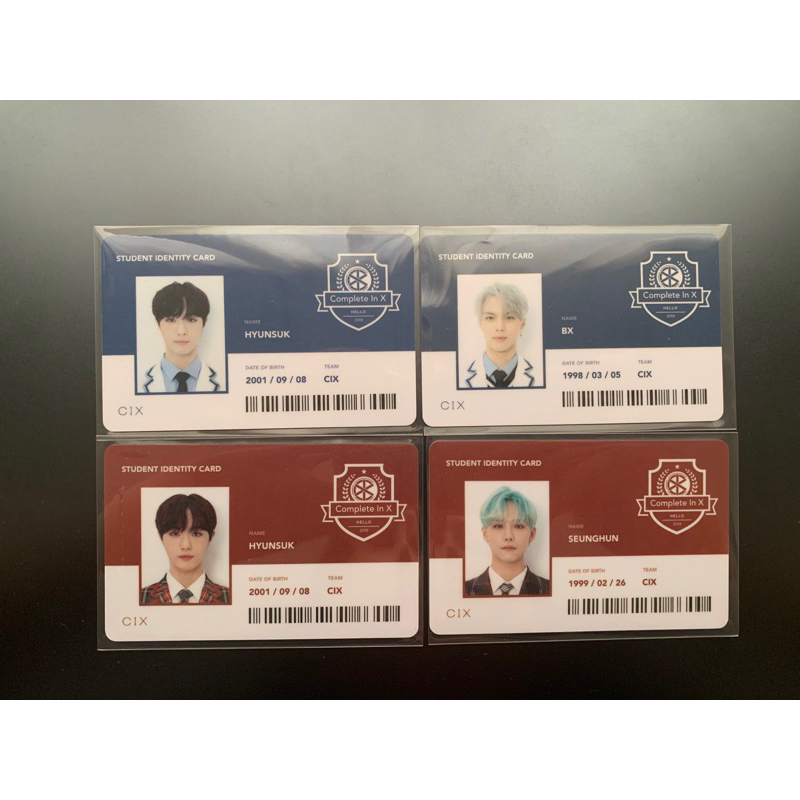 Cix complete in X id card | Shopee Malaysia