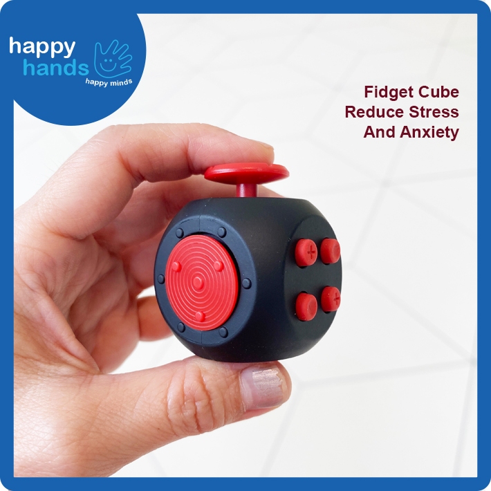 Pocket Round Fidget Cube Reduce Stress And Anxiety (RANDOM COLOR ...