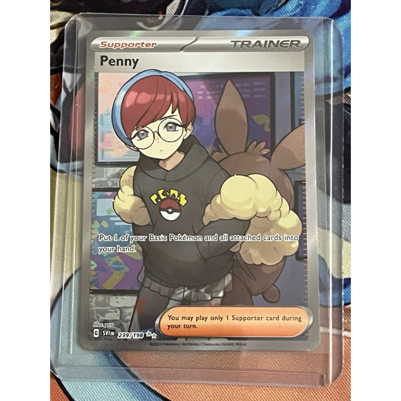 Pokemon TCG SV01 Base Set - Penny - 239/198 - Full Art Secret Rare ...