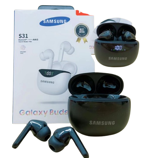 Samsung S31 TWS Wireless Earphones Noise Cancelling Waterproof Headphone With Mic | Shopee Malaysia