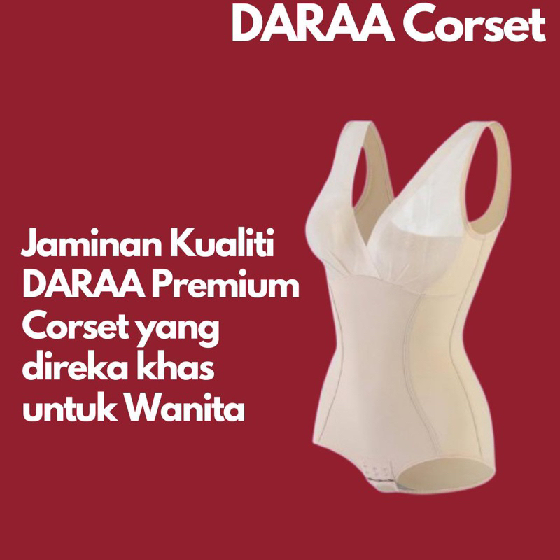 DARAA PREMIUM CORSET SLIMMING BODY SUIT WAIST SHAPER, BUST AND BUTT ...