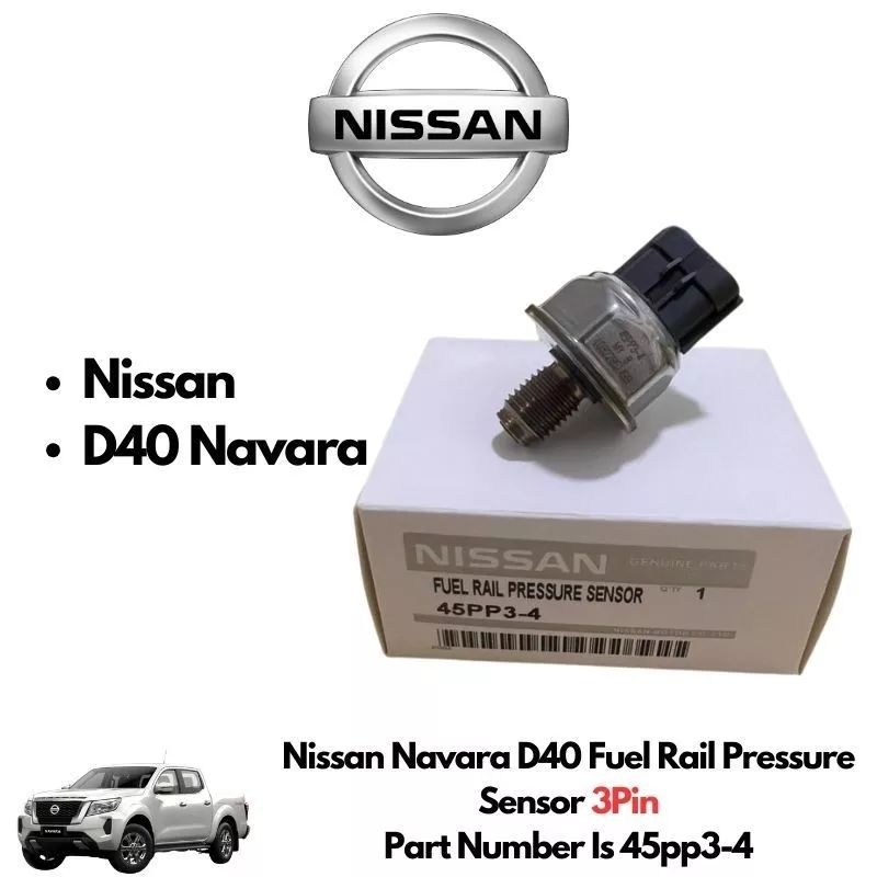 Nissan Navara D40 Fuel Rail Pressure Sensor 3Pin | Shopee Malaysia