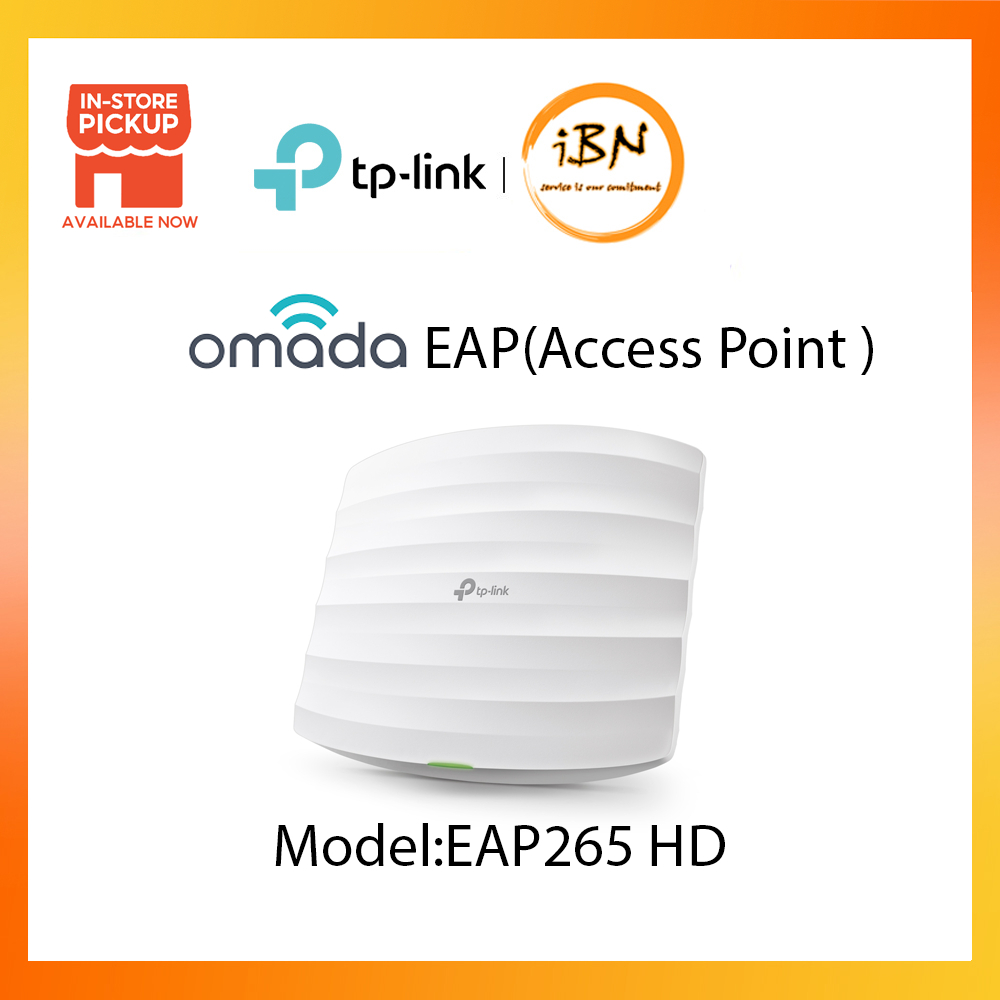 TP-Link EAP265 HD AC1750 Wireless MU-MIMO Gigabit Ceiling Mount Access ...