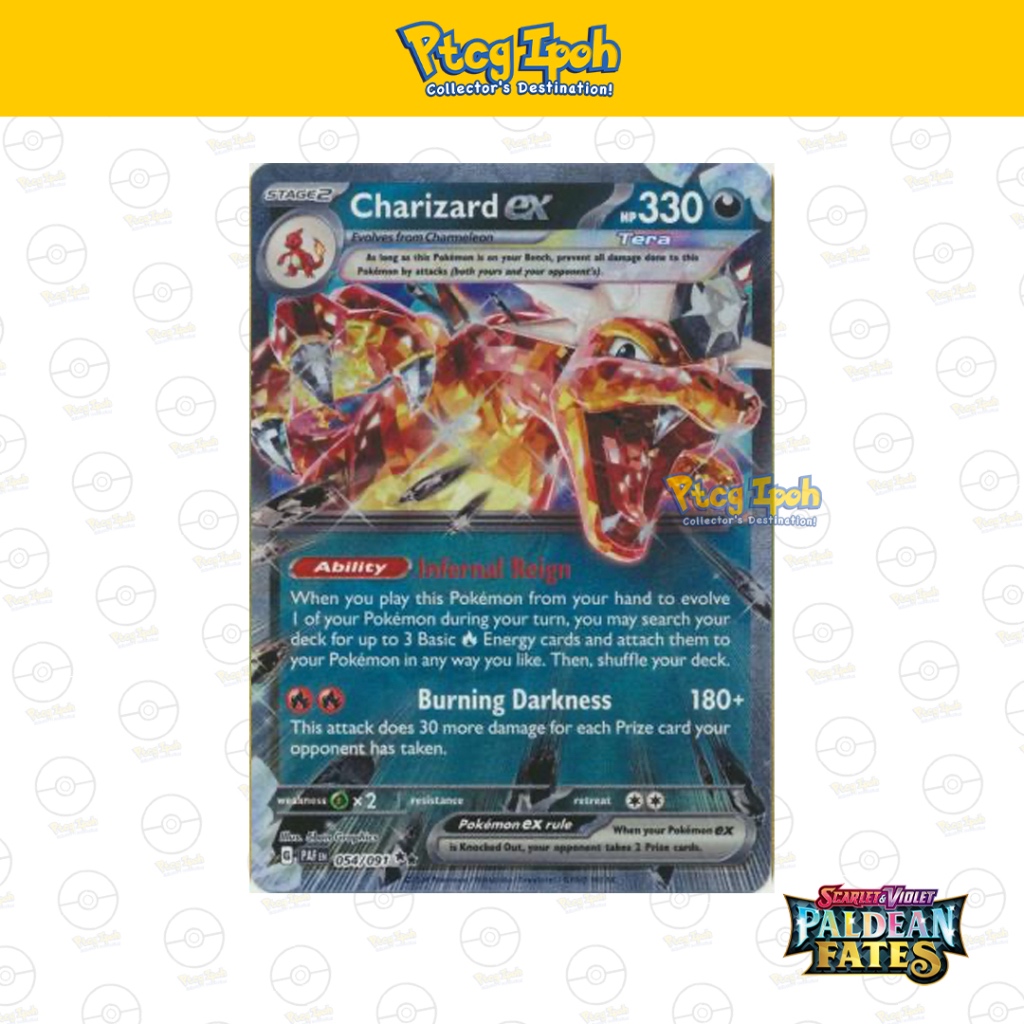 [Pokémon TCG] Paldean Fates: Charizard ex - 054/091 - Ultra Rare ...