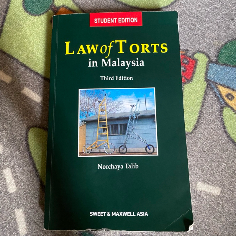 [Used] Law of Torts in Malaysia - Norchaya Talib (Student Edition ...