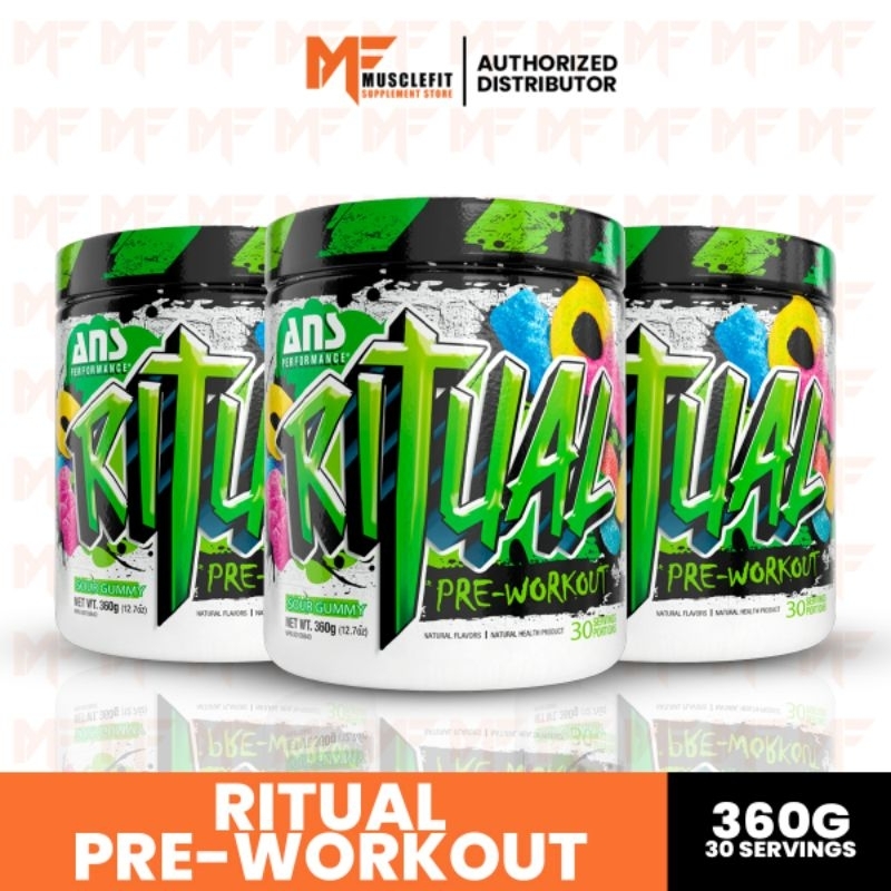 ANS Ritual Pre Workout 360 g ( 30 Servings ) | Shopee Malaysia