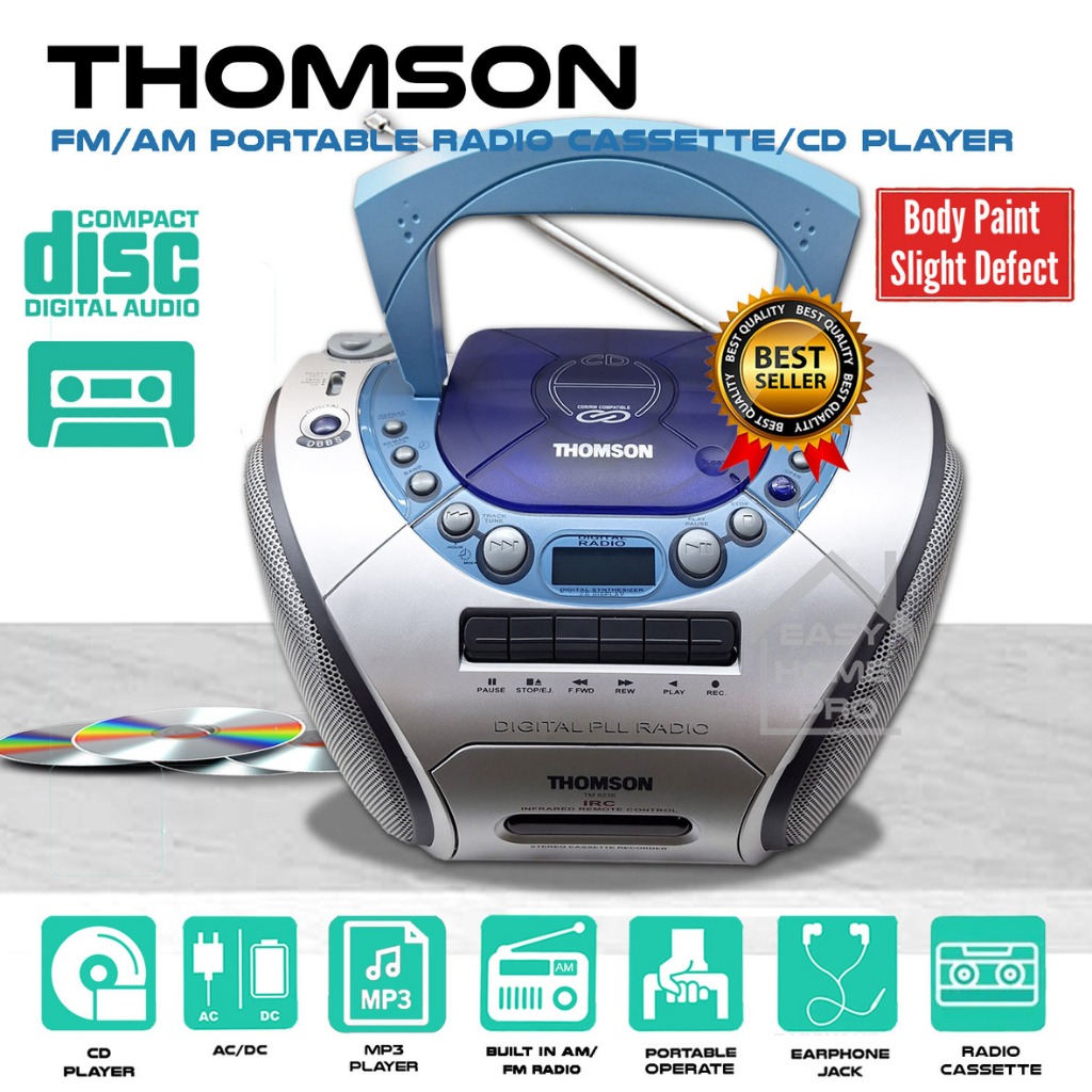 [REFURBISHED CLEARANCE STOCK]-LIMITED STOCK!! THOMSON TM-9236(CLEAR ...