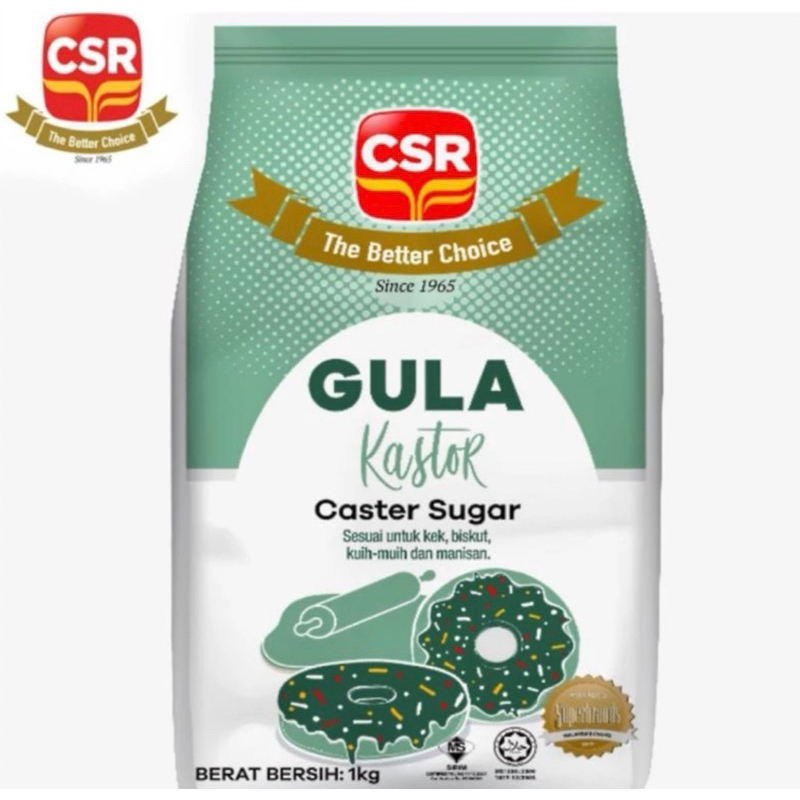 🎂WANT2BAKE🎂 GULA KASTOR / CASTOR SUGAR / PRAI 500G / CSR 1KG | Shopee ...