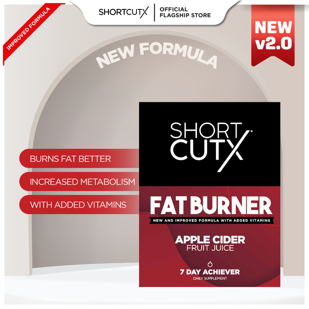 Shortcutx Fat Burner Juice • Pembakar Lemak Apple Cider Vinegar