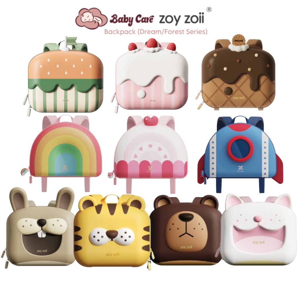 Zoyzoii B18-B Forest Series Children's Backpack Breathable Spine ...
