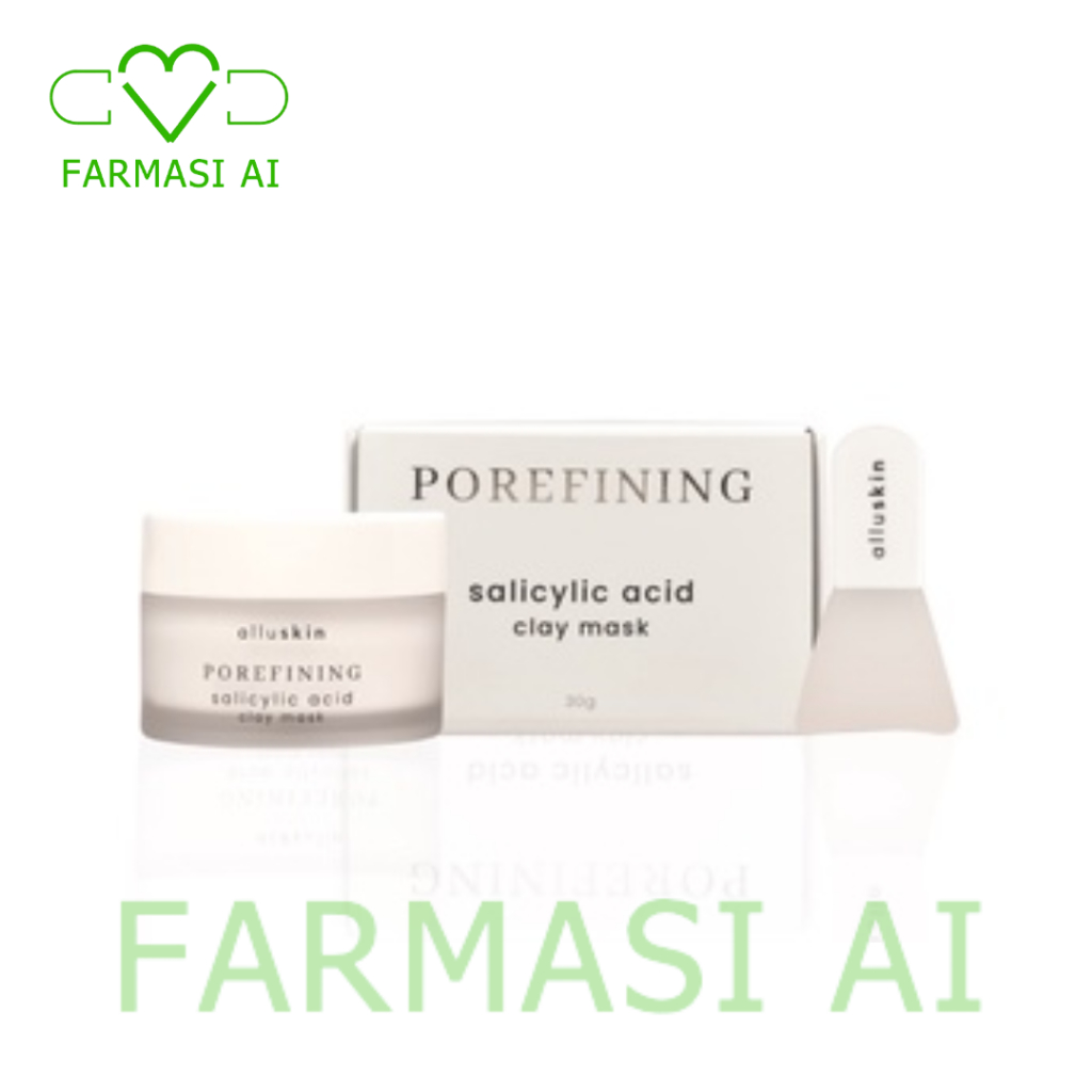 Alluskin Porefining Salicylic Acid Clay Mask 50g (Exp: 09/2024 ...