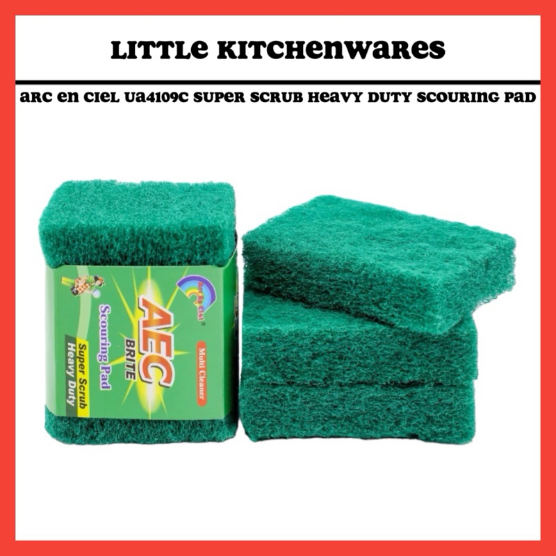 Arc En Ciel 1"inch Terbal Green Scouring Pad / Sponge Kasar Hijau ...