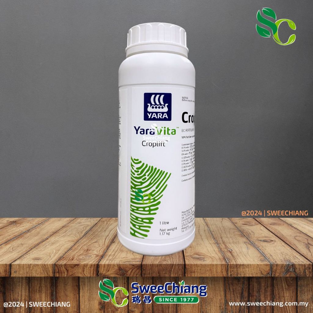 YARA YaraVita Croplift 1L Algae Extract NPK Micronutrients Fertilizer海草 ...