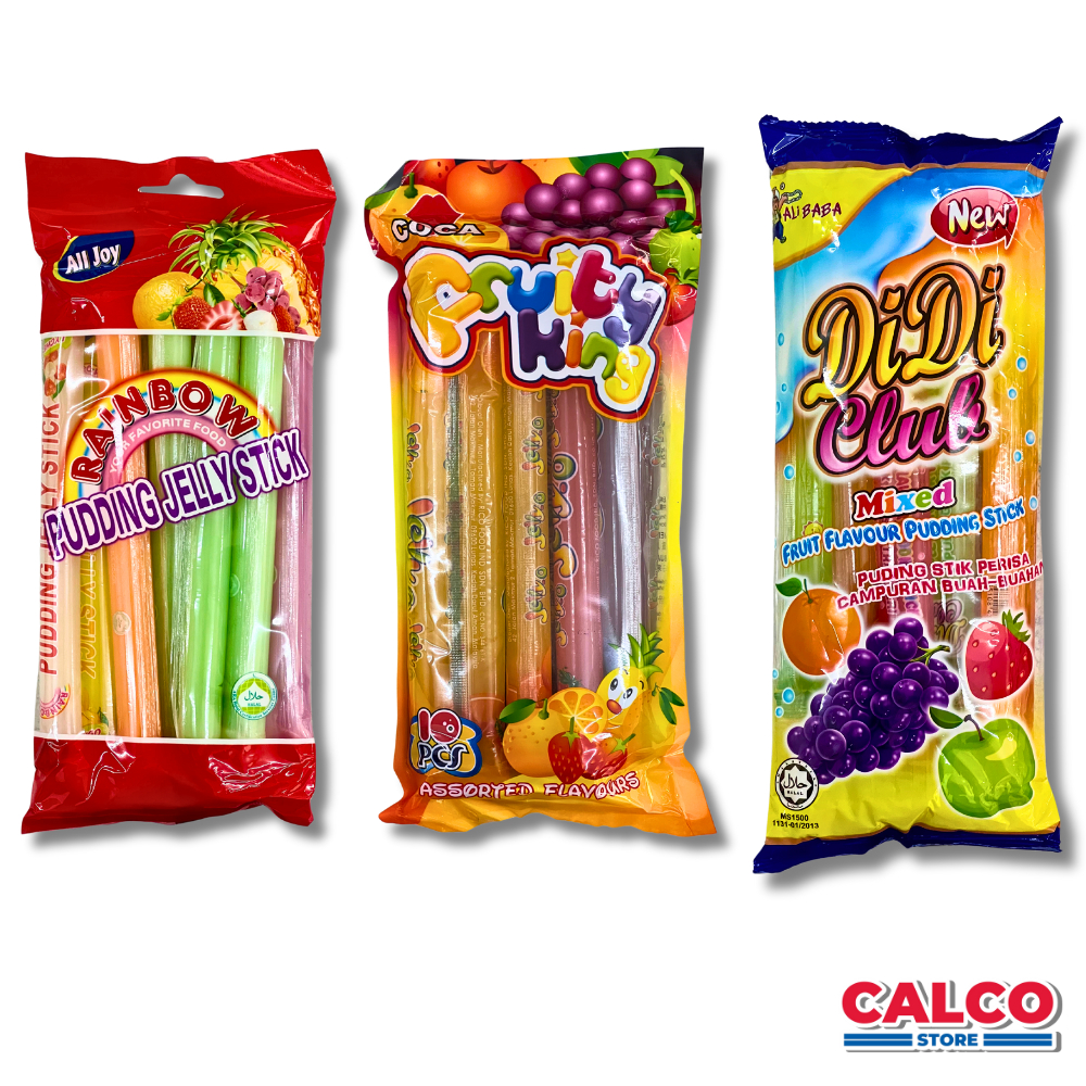 35g/38g x 10 tubes All Joy/Coca/Ali Baba Fruit Flavoured Jelly Pudding ...