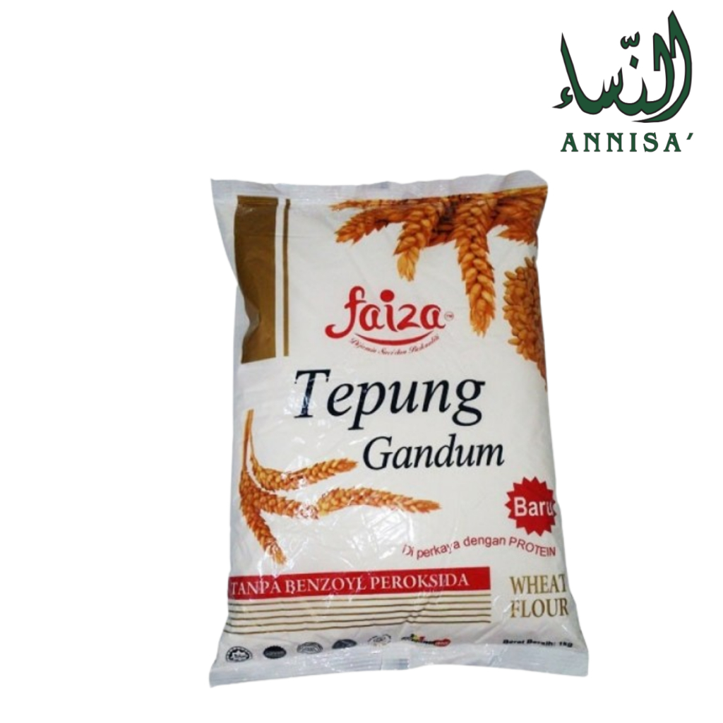 FAIZA TEPUNG GANDUM 1 KG / FAIZA WHEAT FLOUR 1KG | Shopee Malaysia
