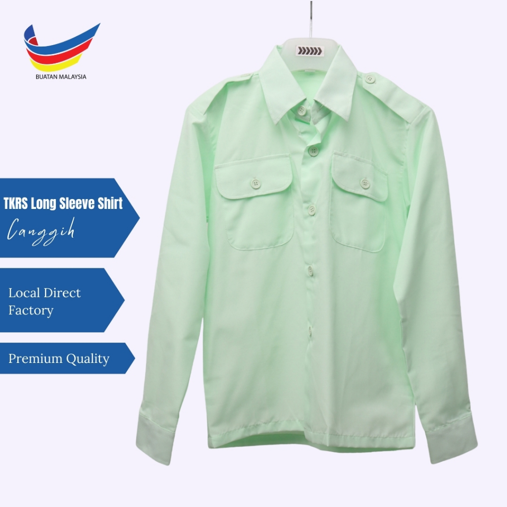 TKRS Long Sleeve Shirt/ Baju Uniform TKRS Lengan Panjang (TUNAS KADET ...