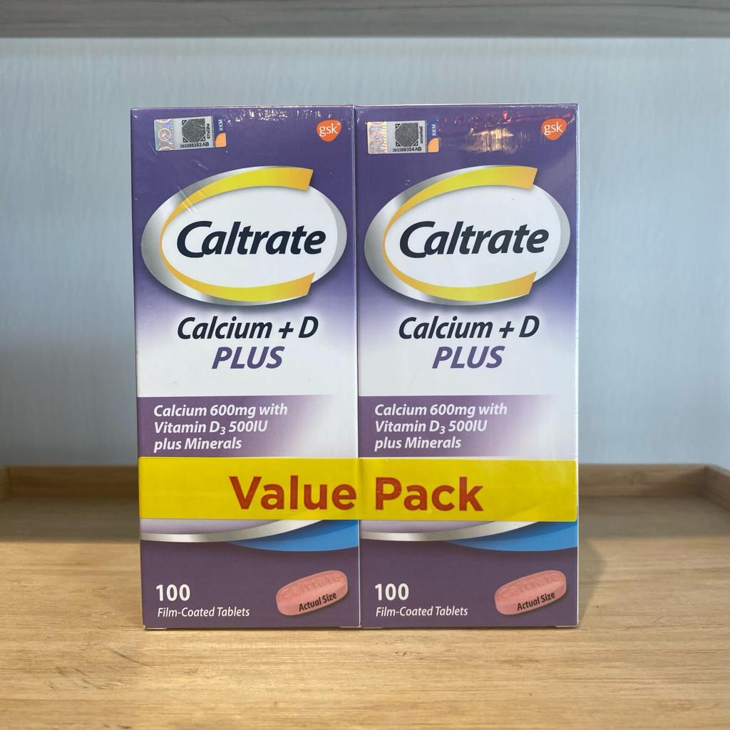Caltrate Calcium + D Plus VALUE PACK 100sx2 | Shopee Malaysia