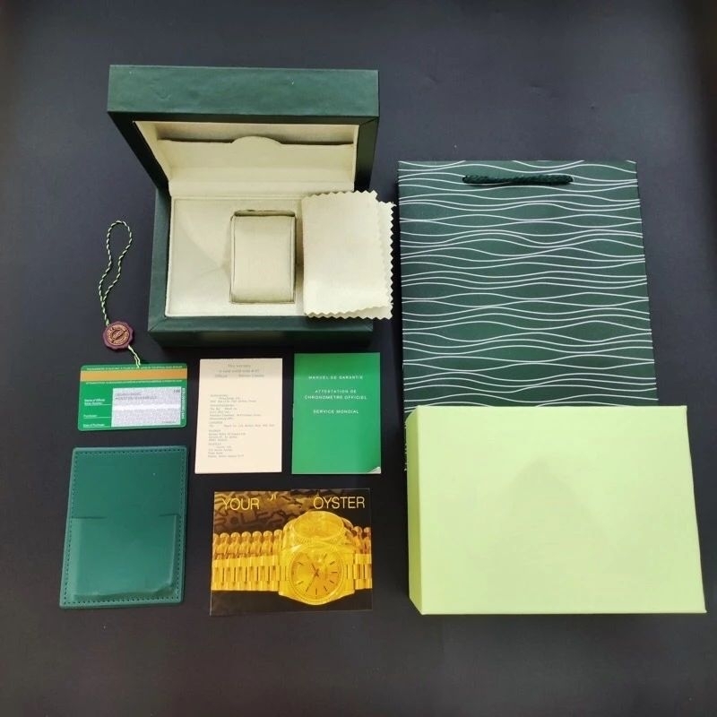 original Rolex wood box with paper bag and warranty card | Shopee Malaysia