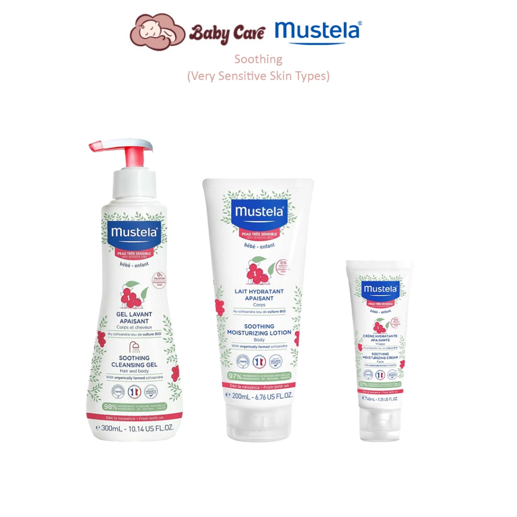 MUSTELA Soothing Moisturizing for Very Sensitive Skin Soothing ...