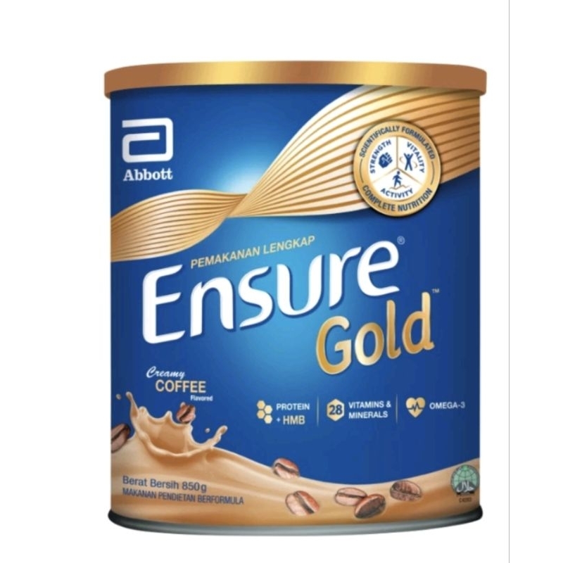 Ensure Gold Vanilla/Wheat Flavored 850g | Shopee Malaysia