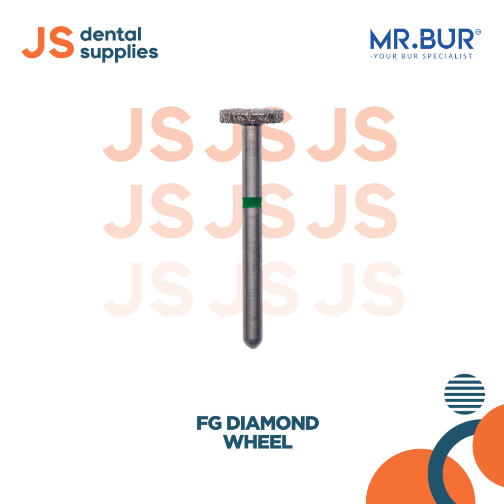 Occlusal Surface Reduction Wheel Coarse Diamond Bur FG | For Crown ...