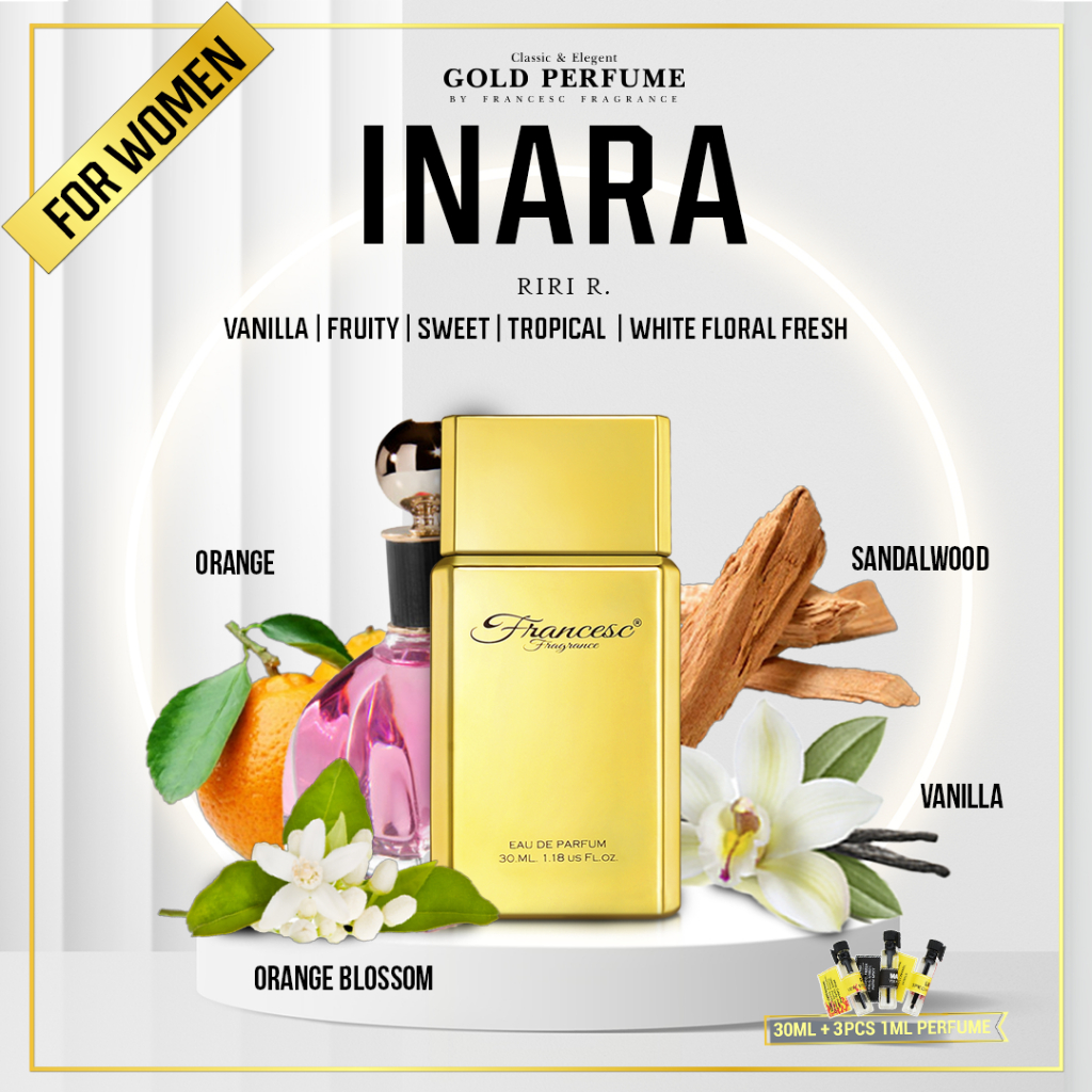 INARA SPECIAL EDITION | 1ST GOLD PERFUME WOMEN SPECIAL EDITION |30ML ...
