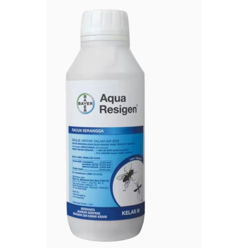 Bayer Aqua Resigen Insecticide Lalat Nyamuk Flies & Mosquitoes Pest ...