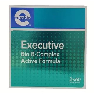 [EXP: 2026] Eurobio Executive Bio-B Complex Active Formula (60's / 2x60 ...