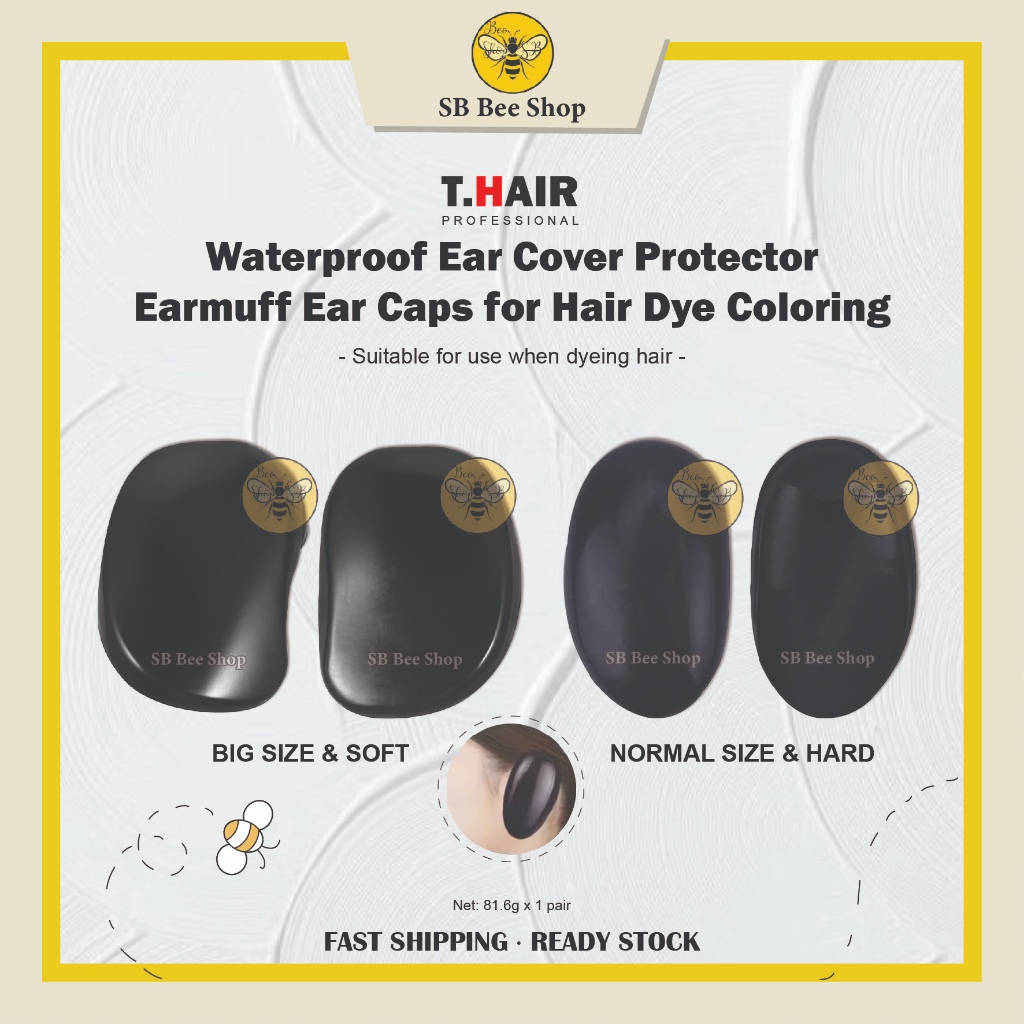 Waterproof Ear Cover Protector Ear Cap Black Rubber / Plastic Material ...