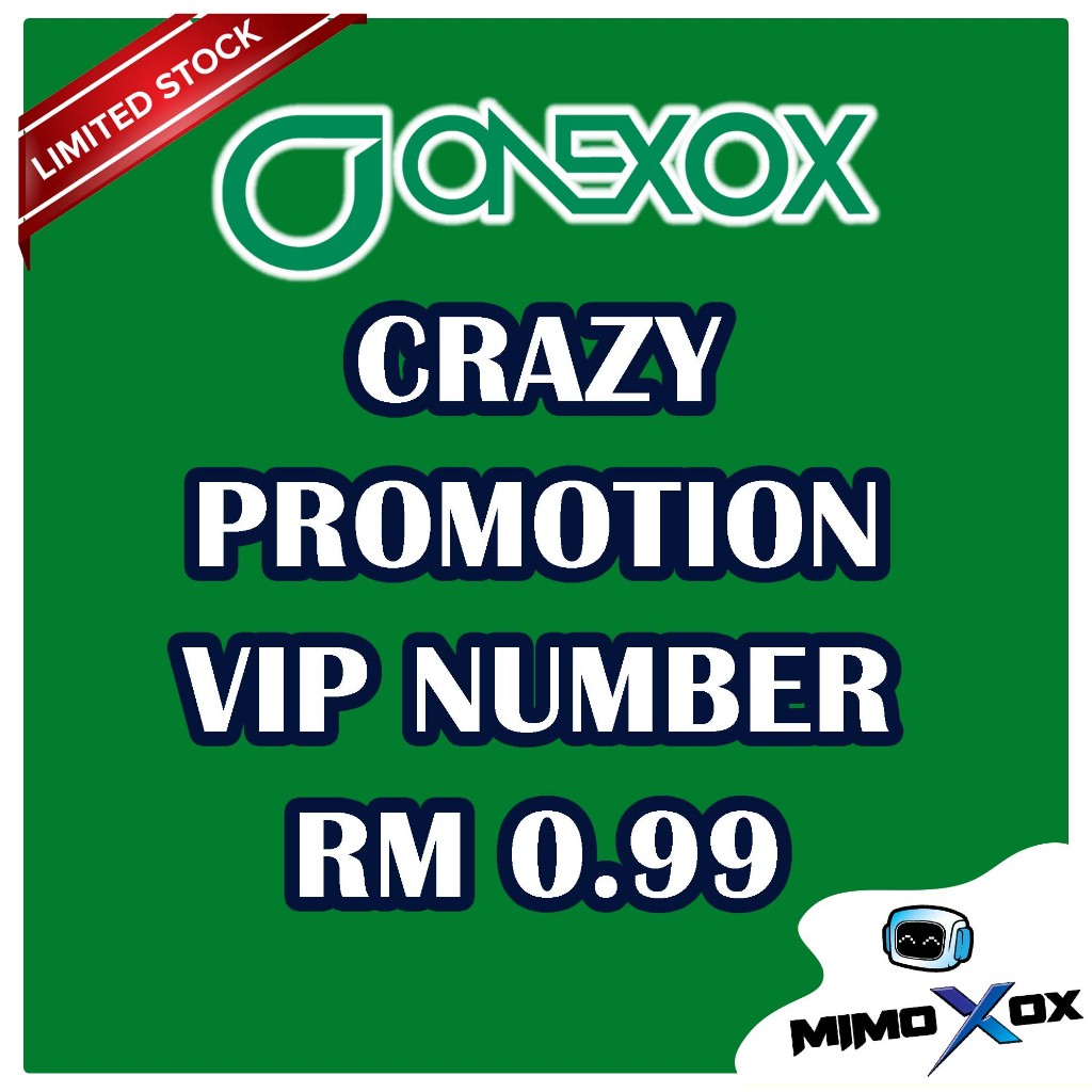 CRAZY PROMOTION ONEXOX (010-xxxx) SIM CARD | Shopee Malaysia