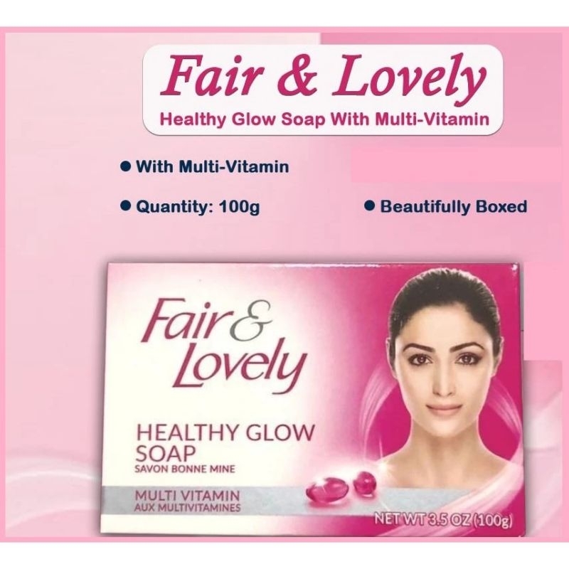 Fair & Lovely Healthy Glow Soap Moisturising & Glowing Skin [Ship From ...